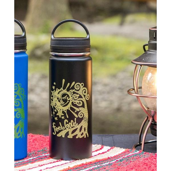 ZOZO問い合わせ番号:56491266ショップ:チャイハネ，チャイハネブランド:チャイハネ，チャイハネ商品名:【チャイハネ】Feel Good サンムーンステンレスボトルカテゴリ:食器/キッチン>水筒ブランド品番:CBDP11A1素...