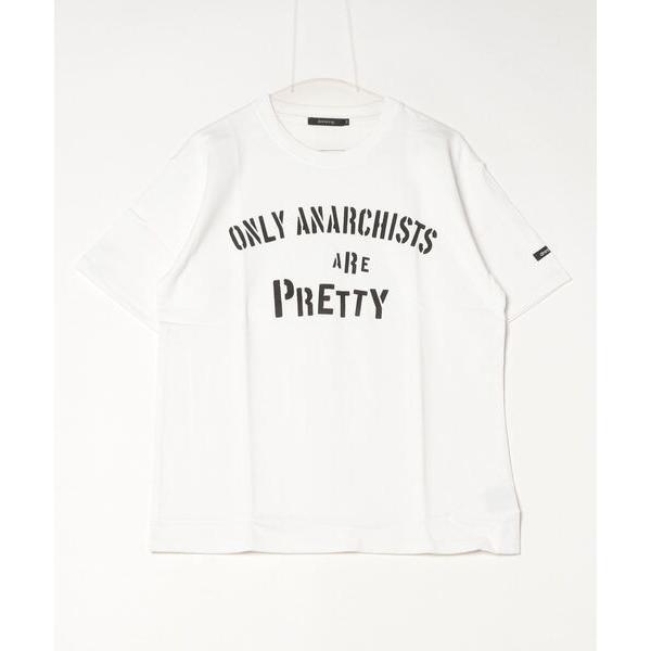 ZOZO問い合わせ番号:56566057ショップ:ISOLATION，アイソレーションブランド:drestrip，ドレストリップ商品名:スーパーヘヴィ天竺TシャツC・P/O H/S（ONLY ANARCHISTS）カテゴリ:トップス>...
