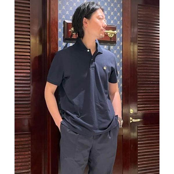 ZOZO問い合わせ番号:56713049ショップ:BROOKS BROTHERS，ブルックス ブラザーズブランド:BROOKS BROTHERS，ブルックスブラザーズ商品名:GF　スーピマコットン　ストレッチピケ　ポロシャツ　Slim Fi...