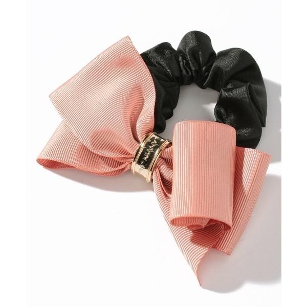 ZOZO問い合わせ番号:56817398ショップ:VENDOME SELECT，ヴァンドームセレクトブランド:LANVIN en Bleu，ランバンオンブルー商品名:グログランリボンシュシュカテゴリ:ヘアアクセサリー>シュシュブランド...