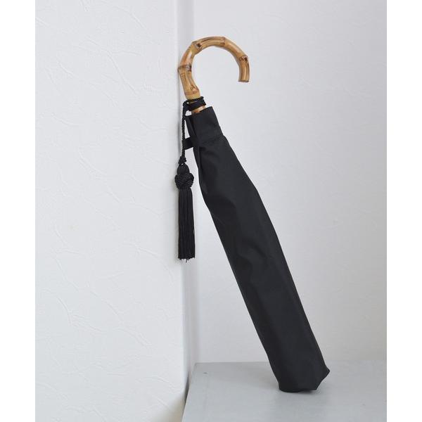 ZOZO問い合わせ番号:56855538ショップ:utatane，ウタタネブランド:utatane，ウタタネ商品名:折りたたみ日傘 完全遮光100％ 形態安定 2段折り55cm 無地バンブー タッセル付カテゴリ:ファッション雑貨>折り...