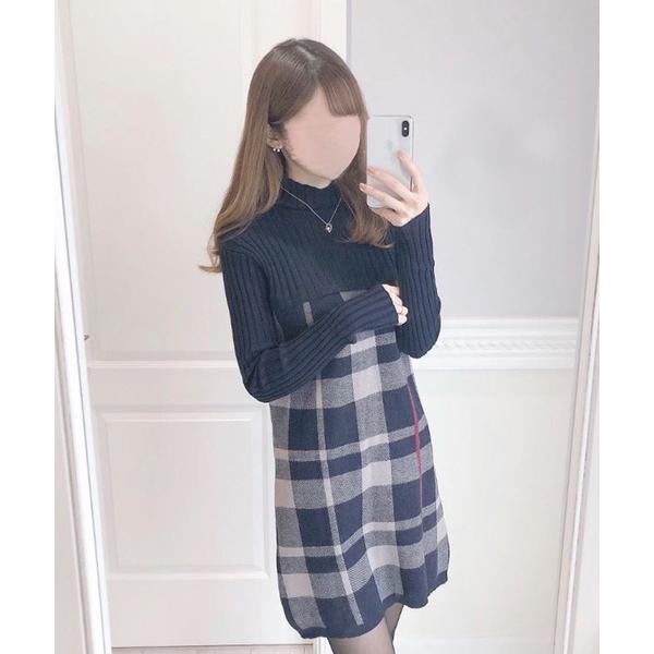 『タイムセール実施中』ZOZO問い合わせ番号:56862352ショップ:wears，ウェアーズブランド:fiere，フィエール商品名:バスト切り替えチェックワンピース／チュニックワンピースカテゴリ:ワンピース/ドレス>ワンピースブラン...