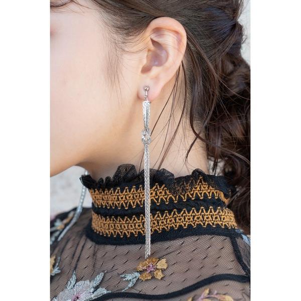 ZOZO問い合わせ番号:56896143ショップ:IO，イオブランド:CHACO （FLOWER ACCESSORY），チャコ，Chaco，チャコ商品名:CHACO/ ロングロープイヤリングカテゴリ:アクセサリー>イヤリングブランド品...