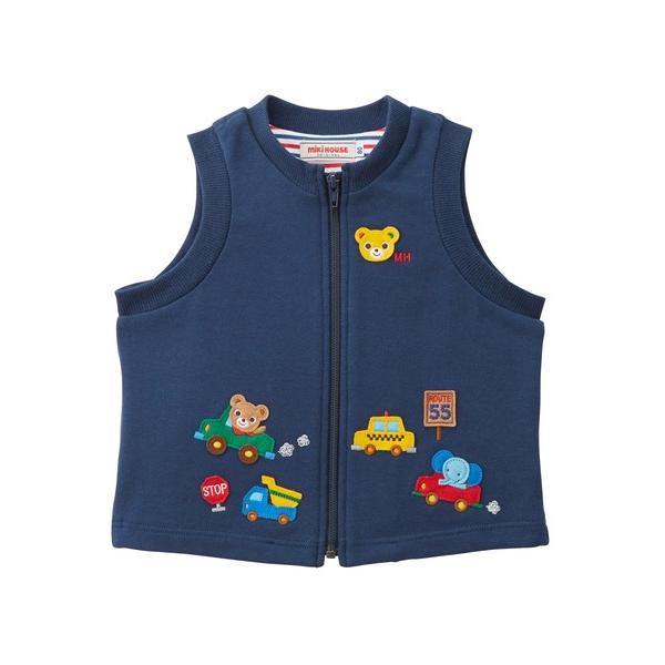 ZOZO問い合わせ番号:57072485ショップ:MIKI HOUSE，ミキハウスブランド:MIKI HOUSE，ミキハウス商品名:ジップアップベストカテゴリ:トップス>ベストブランド品番:10-5704-382(80-100)素材:...