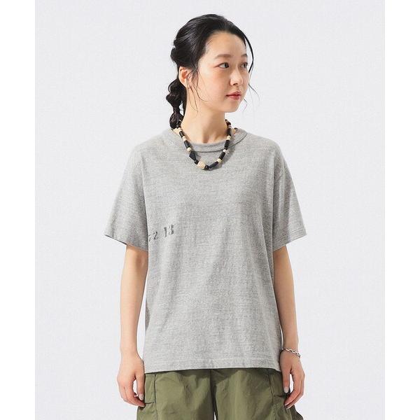 ZOZO問い合わせ番号:57109037ショップ:BEAMS WOMEN，ビームスウィメンブランド:BEAMS BOY，ビームスボーイ，WAREHOUSE，ウエアハウス商品名:【別注】WAREHOUSE ＆ CO. / ステンシル13 Tシ...