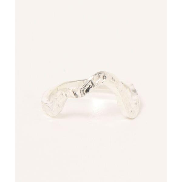 ZOZO問い合わせ番号:57111534ショップ:TONE，トーンブランド:tone，トーン商品名:【V＆SSS】心電図リング（ダイヤモンドダスト）sv925　太カテゴリ:アクセサリー>リングブランド品番:vsss125.1素材:sv...