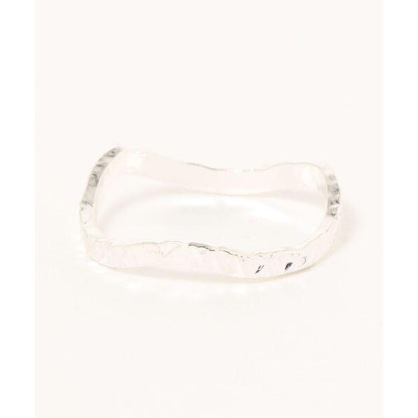 ZOZO問い合わせ番号:57117225ショップ:TONE，トーンブランド:tone，トーン商品名:【V＆SSS】sv925　太　 Ripples ring  （diamond dust）カテゴリ:アクセサリー>リングブランド品番:v...