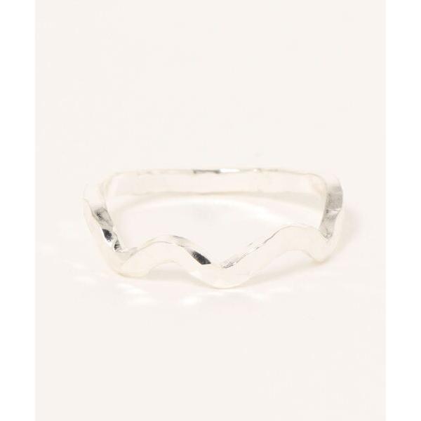 ZOZO問い合わせ番号:57135947ショップ:TONE，トーンブランド:tone，トーン商品名:【V＆SSS】sv925　太　half wave ring  （ぽこぽこ）カテゴリ:アクセサリー>リングブランド品番:vsss148....
