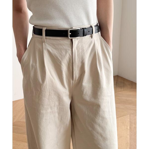 ZOZO問い合わせ番号:57287606ショップ:CANAL JEAN，キャナルジーンブランド:CANAL JEAN，キャナルジーン，El mar，エルマール商品名:El mar　バックルレザーベルトカテゴリ:ファッション雑貨>ベルト...