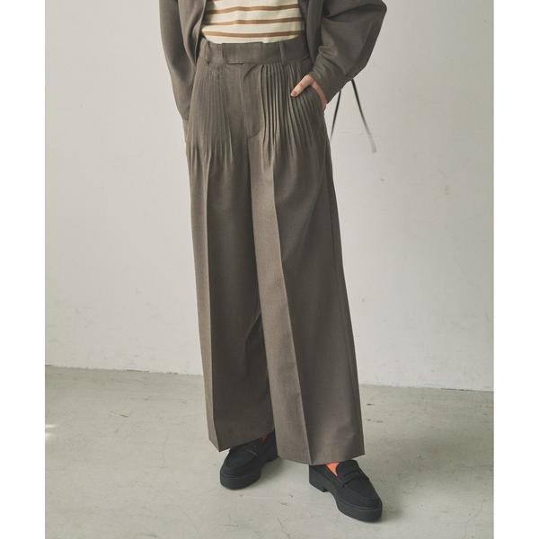 『セール実施中』ZOZO問い合わせ番号:57364708ショップ:LANDWARDS，ランドワーズブランド:Audrey and John Wad，オードリーアンドジョンワッド商品名:細タックストレートパンツカテゴリ:パンツ>その他パ...