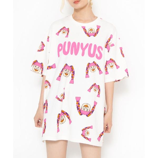 ZOZO問い合わせ番号:57365343ショップ:PUNYUS，プニュズブランド:PUNYUS，プニュズ商品名:NAOMIチャン総柄Ｔシャツカテゴリ:トップス>Tシャツ/カットソーブランド品番:PN21SS-057素材:本体：コットン...