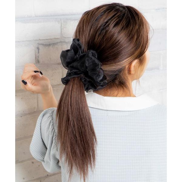 ZOZO問い合わせ番号:57396894ショップ:WEGO，ウィゴーブランド:WEGO，ウィゴー商品名:WEGO/透けビッグシュシュカテゴリ:ヘアアクセサリー>シュシュブランド品番:MO21SM04-LG0232素材:ポリエステル原産...