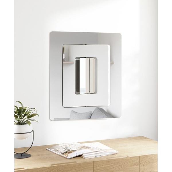 『タイムセール実施中』ZOZO問い合わせ番号:57513011ショップ:entre square，アントレスクエアブランド:entre square，アントレスクエアー商品名:umbra/エコー ミラー 66×56cm クリアカテゴリ:イン...