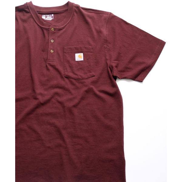 『タイムセール実施中』ZOZO問い合わせ番号:57589006ショップ:yield，イールドブランド:Carhartt，カーハート，yield，イールド商品名:【carhartt】カーハート ヘンリーネック ワンポイントロゴ ポケット  M...