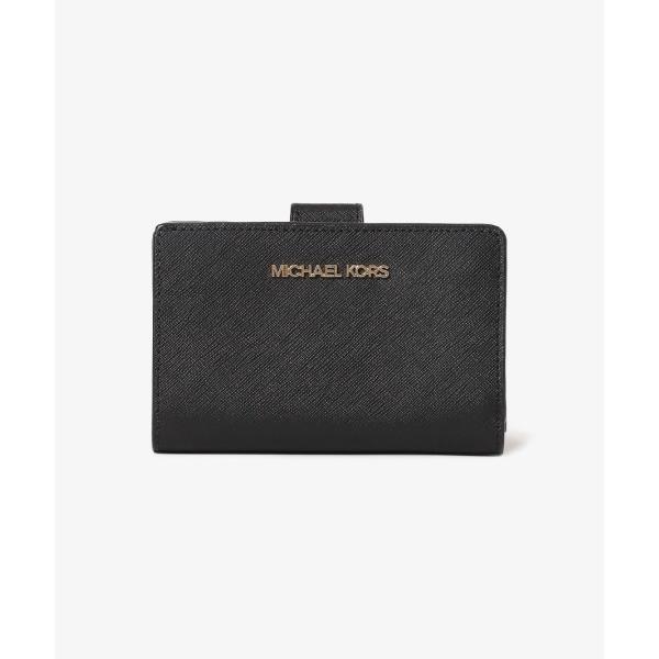 『セール実施中』ZOZO問い合わせ番号:57657423ショップ:MICHAEL KORS，マイケル・コースブランド:MICHAEL KORS，マイケルコース商品名:JET SET TRAVEL ビルフォールド ジップ コンパクトウォレット...