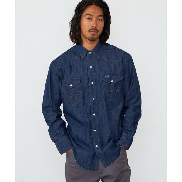 ZOZO問い合わせ番号:57661546ショップ:Lee，リーブランド:Wrangler，ラングラー，Lee，リー商品名:Wrangler/ラングラー 127MW ウエスタンデニムシャツカテゴリ:トップス>シャツ/ブラウスブランド品番...