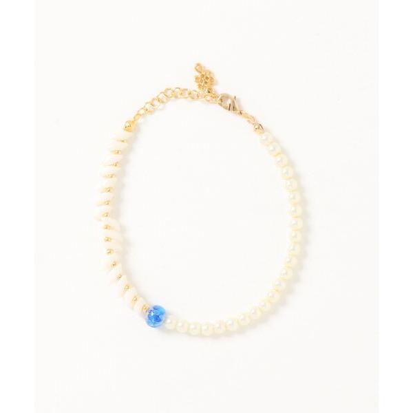 ZOZO問い合わせ番号:57693863ショップ:INA STUDIOS ZOO，イーナストゥディオスズーブランド:STONE OCEAN，ストーンオーシャン商品名:ガラスパールブレスレットカテゴリ:アクセサリー>ブレスレットブランド...