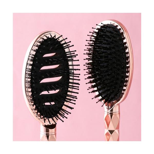 ※このアイテムは返品・交換対象外商品です。コスメ商品ZOZO問い合わせ番号:57758432ショップ:Francfranc，フランフランブランド:Francfranc，フランフラン商品名:シヴ デュアルオ−バルヘアブラシ シャイニー  ピン...