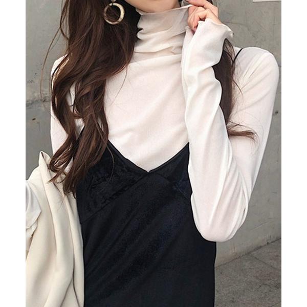 ZOZO問い合わせ番号:57824040ショップ:TeddyShop，テディショップブランド:DAY CLOSET，デイ クローゼット商品名:シアータートルネックメロウフリルトップス レディースカテゴリ:トップス>シャツ/ブラウスブラ...