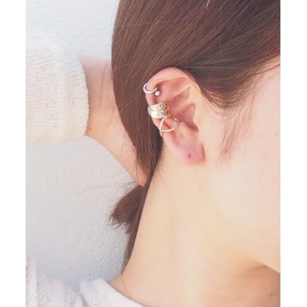 ZOZO問い合わせ番号:57824820ショップ:ABBEY MARKET，アビーマーケットブランド:mille blanc，ミルブラン，ABBEY MARKET，アビーマーケット商品名:日本製 ニッケルフリー セットメタルイヤーカフカテゴ...