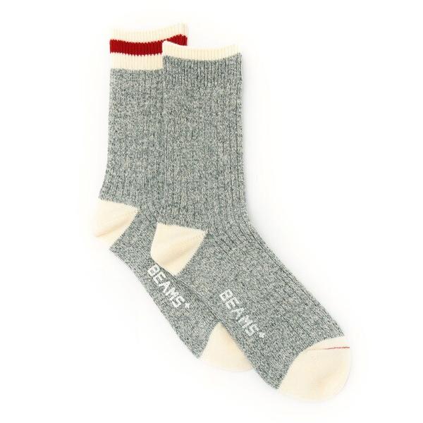 ※このアイテムは返品・交換対象外商品です。ZOZO問い合わせ番号:57996929ショップ:BEAMS MEN，ビームス メンブランド:BEAMS PLUS，ビームスプラス商品名:ラグ ソックスカテゴリ:レッグウェア>ソックス/靴下ブ...