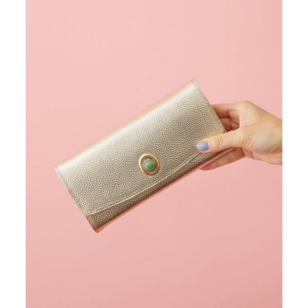 ZOZO問い合わせ番号:58130415ショップ:HASHIBAMI / N+Ecology，ハシバミ/ネコロジーブランド:HASHIBAMI，ハシバミ商品名:【HASHIBAMI】天然石 ロングウォレットカテゴリ:財布/小物>財布ブ...