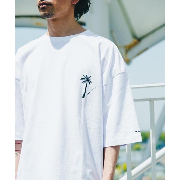 ZOZO問い合わせ番号:58161807ショップ:THE MILES，ザ マイルズブランド:THE MILES，ザ マイルズ商品名:ellipsis イリップシス パームツリーT Tシャツカテゴリ:トップス>Tシャツ/カットソーブラン...