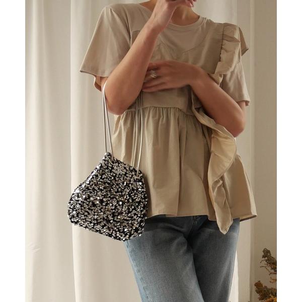 『タイムセール実施中』ZOZO問い合わせ番号:58163998ショップ:Dorry Doll，ドリードールブランド:CURI BISCUI，キュリ　ビスキュイ商品名:【CURIBISCUI】スパンコール ２ＷＡＹ ショルダーバッグカテゴリ:...