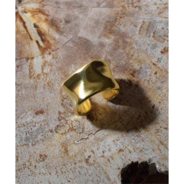 ZOZO問い合わせ番号:58198352ショップ:ISOLATION，アイソレーションブランド:ombre bijoux，オンブルビジュー商品名:【ombre bijoux/オンブル ビジュー】ウェーブイヤーカフ(K18gp)カテゴリ:アク...