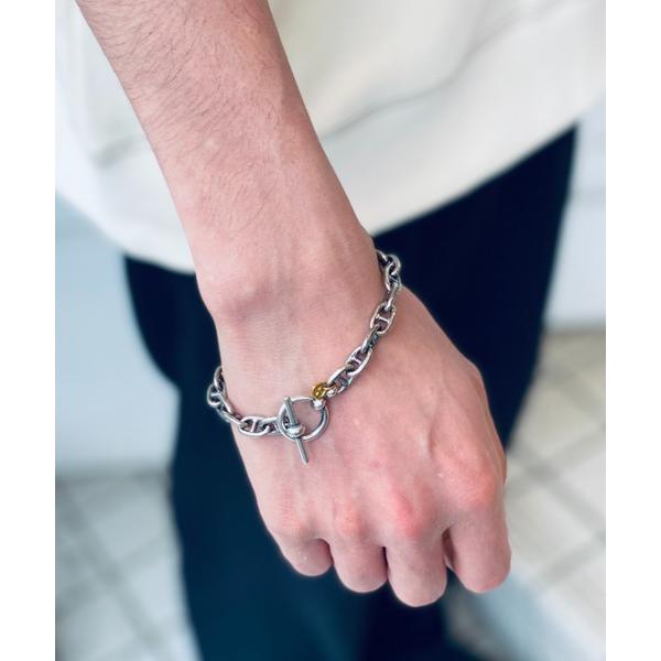 ZOZO問い合わせ番号:58293044ショップ:MR.OLIVE，ミスターオリーブブランド:amp japan，アンプジャパン商品名:Chaine d'Ancre (シェーヌダンクル ブレスレット)カテゴリ:アクセサリー>ブレスレッ...