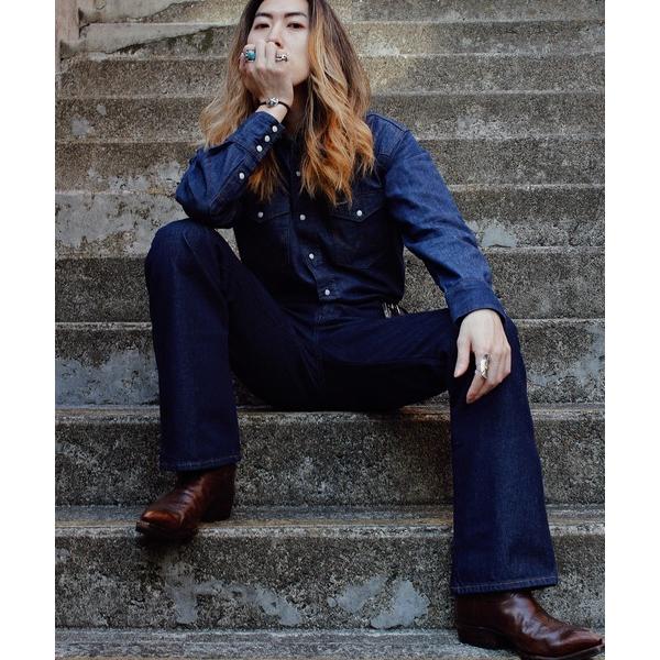 ZOZO問い合わせ番号:58327725ショップ:Lee，リーブランド:Wrangler，ラングラー，Lee，リー商品名:77MWZ BOOT CUT/ブーツカット フレアデニムパンツカテゴリ:パンツ>デニムパンツブランド品番:WM1...