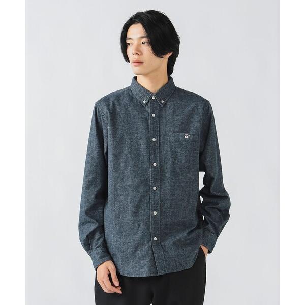 『セール実施中』ZOZO問い合わせ番号:58553791ショップ:BEAMS HEART，ビームスハートブランド:BEAMS HEART，ビームスハート商品名:コーヒー刺繍 ボタンダウン ネルシャツ【ユニセックス】カテゴリ:トップス>...