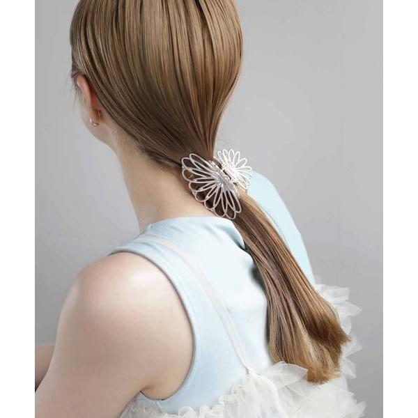ZOZO問い合わせ番号:58590236ショップ:ANEMONE，アネモネブランド:ANEMONE，アネモネ商品名:メタルフラワークリップ[L]カテゴリ:ヘアアクセサリー>バレッタ/ヘアクリップブランド品番:DG210104H素材:合...