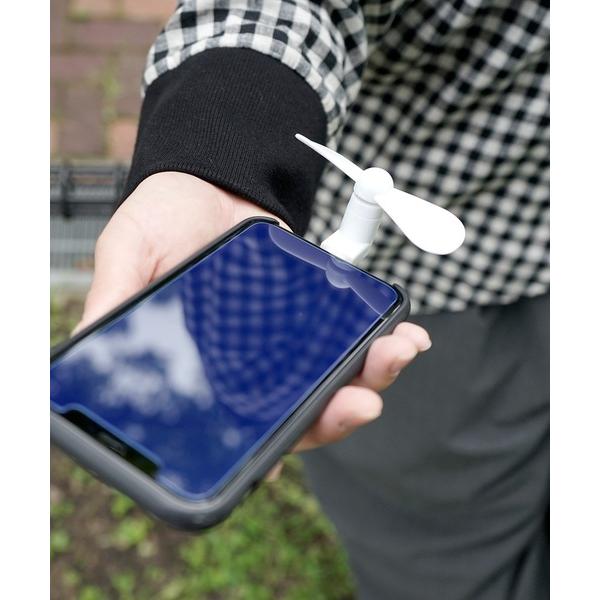 『タイムセール実施中』ZOZO問い合わせ番号:58820451ショップ:a.depeche，アデペシュブランド:a.depeche，アデペシュ商品名:CoCo:LO mobile enjoy fan WH / iPhone用コンパクトファン...