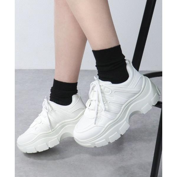 『セール実施中』ZOZO問い合わせ番号:58824489ショップ:atmos pink，アトモスピンクブランド:LOVEHUNTER，ラブハンター，MS，エムエス商品名:Love Hunter / 厚底約6.5cmソール ダッドスニーカー(...