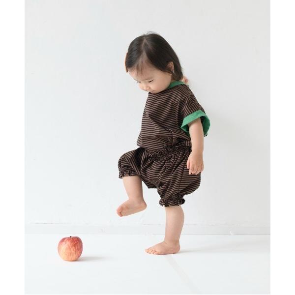 ZOZO問い合わせ番号:58923071ショップ:MAZEMAZE，マゼマゼブランド:392 plusm，サンキューニプリュスエム，MAZEMAZE，マゼマゼ商品名:border bloomer - 654481カテゴリ:パンツ>その...