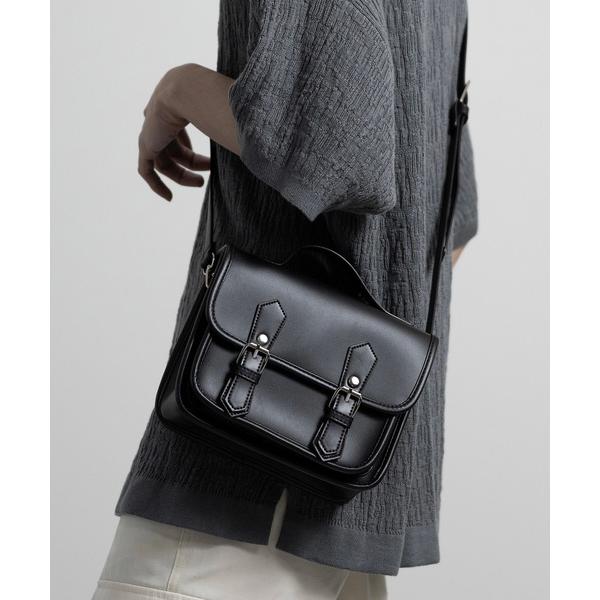 ZOZO問い合わせ番号:58994977ショップ:DEVICE，デバイスブランド:DEVICE，デバイス商品名:【MASAKI ×DEVICEコラボ】Rename  フェイクレザー サッチェル ショルダーバッグカテゴリ:バッグ>ショル...