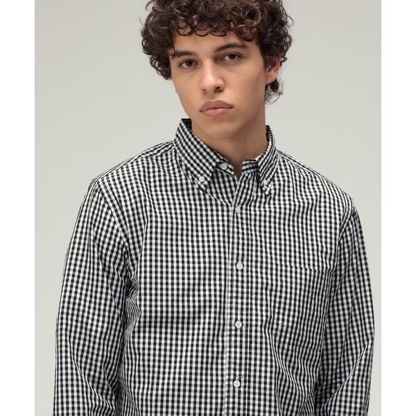 ZOZO問い合わせ番号:58997553ショップ:BEAMS MEN，ビームス メンブランド:BEAMS PLUS，ビームスプラス商品名:BEAMS PLUS / ブロード ギンガムチェック ボタンダウンシャツカテゴリ:トップス>シャ...