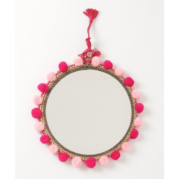 ZOZO問い合わせ番号:6804920ショップ:チャイハネ，チャイハネブランド:チャイハネ，チャイハネ，Amina，アミナ商品名:【チャイハネ】ポンポンミラー 約20cmカテゴリ:インテリア>ミラーブランド品番:IPAP5609原産国...