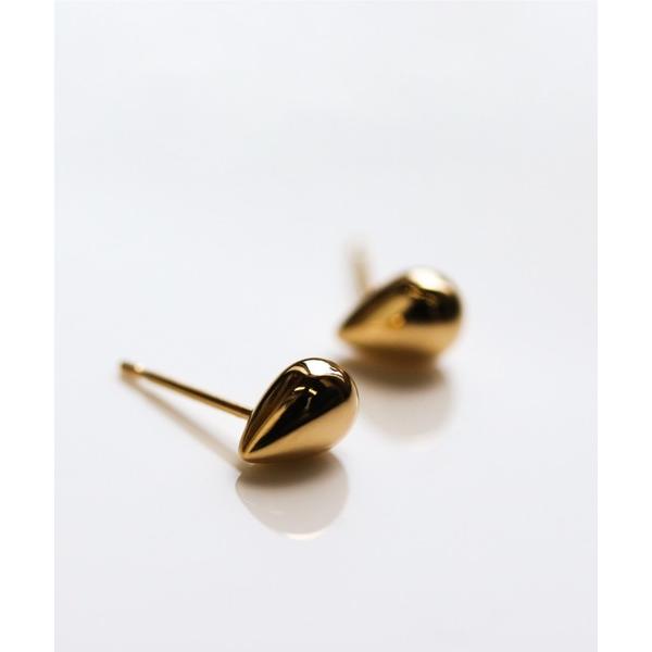 ※このアイテムは返品・交換対象外商品です。ZOZO問い合わせ番号:59097002ショップ:cui-cui，キュイキュイブランド:cui-cui，キュイキュイ商品名:ゴールド ペアシェイプ ピアス | K18カテゴリ:アクセサリー>ピ...