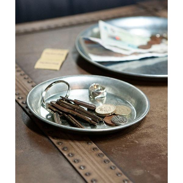 ZOZO問い合わせ番号:59097193ショップ:DULTON，ダルトンブランド:DULTON，ダルトン商品名:GALVANIZED ROUND TRAY XS/ガルバナイズド ラウンド トレイ XSカテゴリ:インテリア>収納グッズブ...