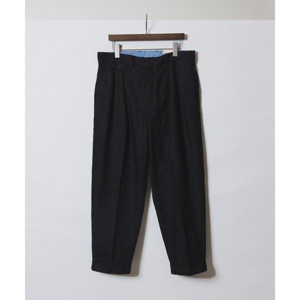 ZOZO問い合わせ番号:59130232ショップ:BEAMS MEN，ビームス メンブランド:BEAMS PLUS，ビームスプラス商品名:BEAMS PLUS / 2プリーツ デニム トラウザーズカテゴリ:パンツ>デニムパンツブランド...