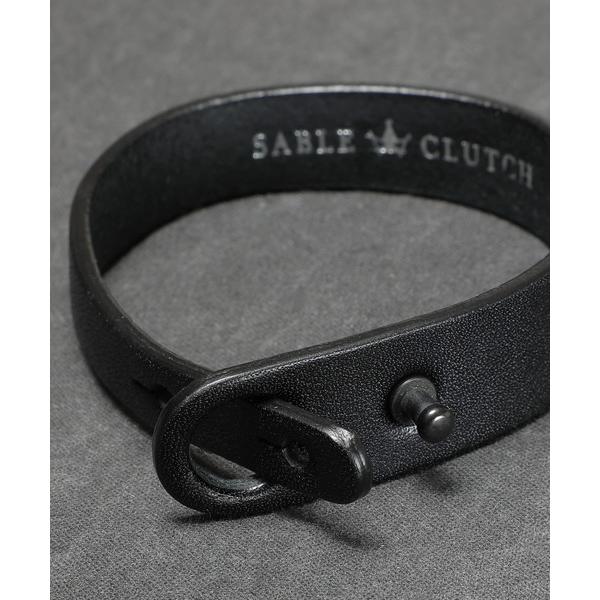 ZOZO問い合わせ番号:59130440ショップ:SABLE CLUTCH，セーブルクラッチブランド:SABLE CLUTCH，セーブルクラッチ商品名:KNOB HOOK BRACELET - 栃木レザー（レザーブレスレット）カテゴリ:アク...
