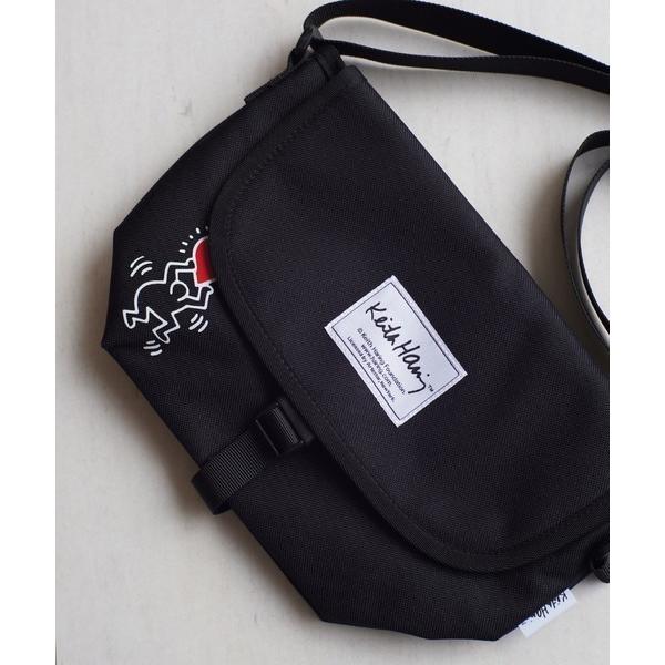 ZOZO問い合わせ番号:59131047ショップ:Parks TOKYO，パークストウキョウブランド:Keith Haring，キース・ヘリング商品名:【Keith Haring/キースヘリング】 ミニ メッセンジャー ショルダーバッグカテ...