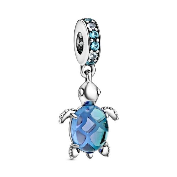 ZOZO問い合わせ番号:59196209ショップ:Pandora，パンドラブランド:Pandora，パンドラ商品名:ムラーノ ガラス シータートル ダングル チャームカテゴリ:アクセサリー>チャームブランド品番:798939C01素材...