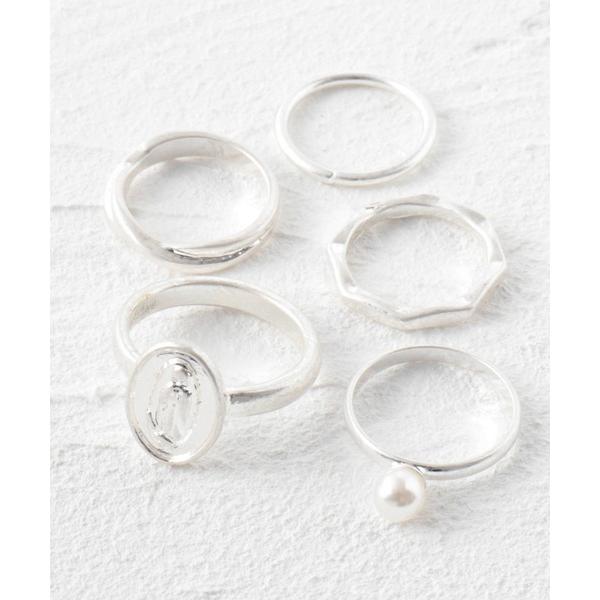 ZOZO問い合わせ番号:59228686ショップ:ABBEY MARKET，アビーマーケットブランド:Jubilee，ジュビリー商品名:肌に優しい軽量リング ５本セット 【日本製 ニッケルフリー】カテゴリ:アクセサリー>リングブランド...