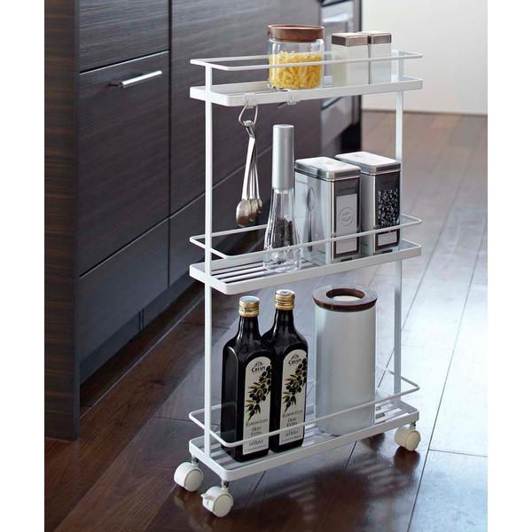 ZOZO問い合わせ番号:59228722ショップ:Lbc with Life，エルビーシー ウィズライフブランド:tower，タワー，LBC，エルビーシー商品名:【WEB限定】tower スリムキッチンワゴン　タワー(7151/7152)カ...