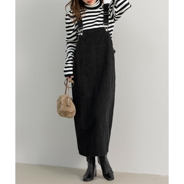 『タイムセール実施中』ZOZO問い合わせ番号:59230773ショップ:TeddyShop，テディショップブランド:DAY CLOSET，デイ クローゼット商品名:【おうちで洗える/丈の調節可能】バックスリットサロペットデニムジャンパースカ...