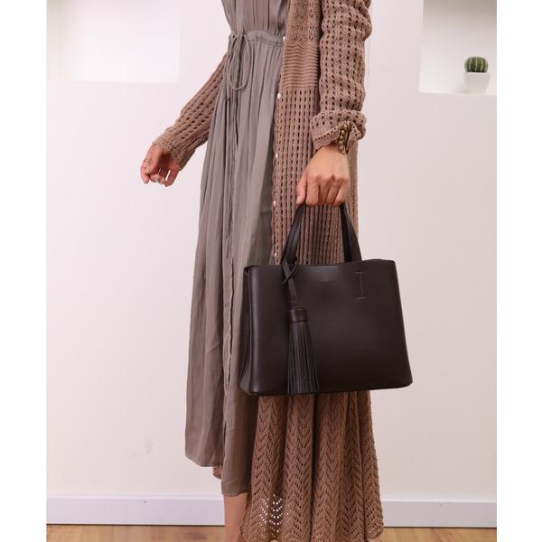 『タイムセール実施中』ZOZO問い合わせ番号:59266464ショップ:style code，スタイルコードブランド:Ungrid，アングリッド商品名:【Ungrid/アングリッド】ビッグタッセル ハンドバッグカテゴリ:バッグ>ハンド...