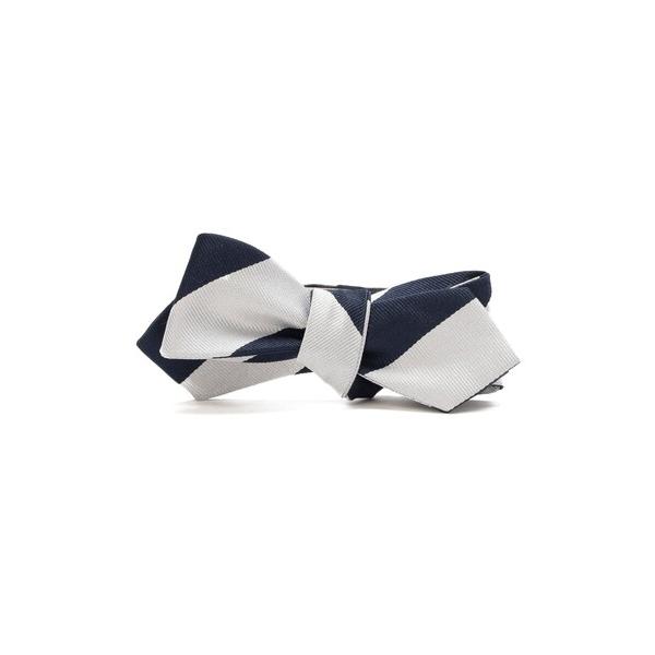 ZOZO問い合わせ番号:59399322ショップ:BEAMS MEN，ビームス メンブランド:BEAMS PLUS，ビームスプラス商品名:BEAMS PLUS / Silk Bow Tie Regimental Stripeカテゴリ:フォー...